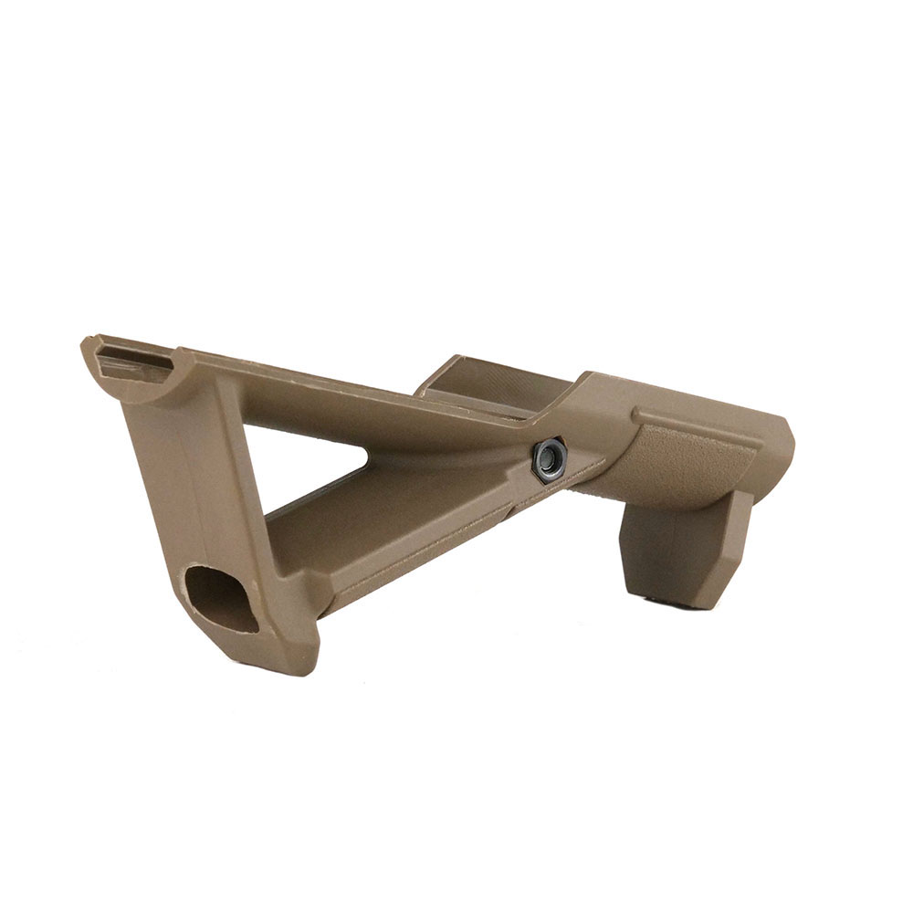 GERMAN TACTICAL SYSTEMS Angled Barricade Grip Picatinny FDE - Brownells ...