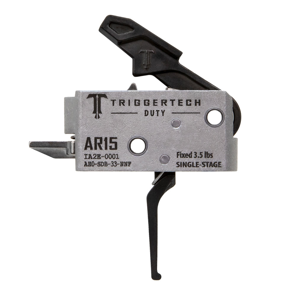TRIGGERTECH AR-15 Duty Trigger Straight Flat single-stage - Brownells Norge
