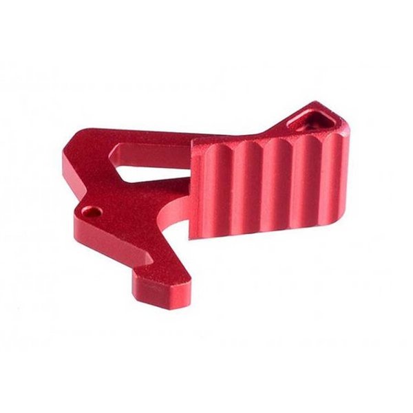 STRIKE INDUSTRIES EXTENDED CHARGING HANDLE LATCH, RED - Brownells Norge