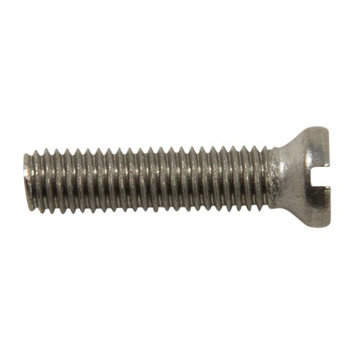 STAINLESS STEEL SIGHT BASE SCREWS BROWNELLS 6-48X1/2" WEAVER OVAL SS ...