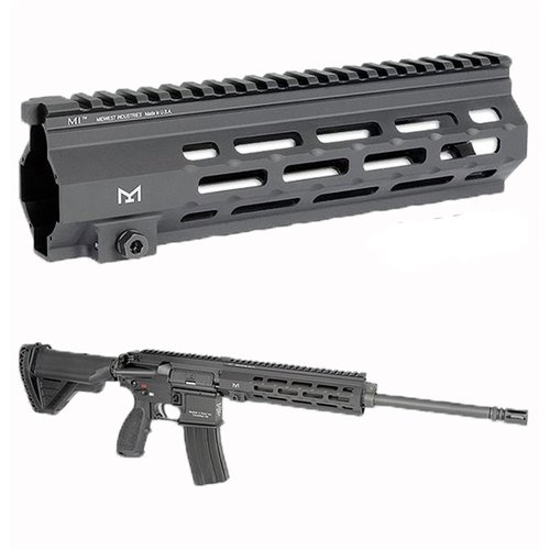 HK 416 M-LOK MIDWEST INDUSTRIES HANDGUARD FREE FLOAT ALUMIUNUM 9 BLACK ...