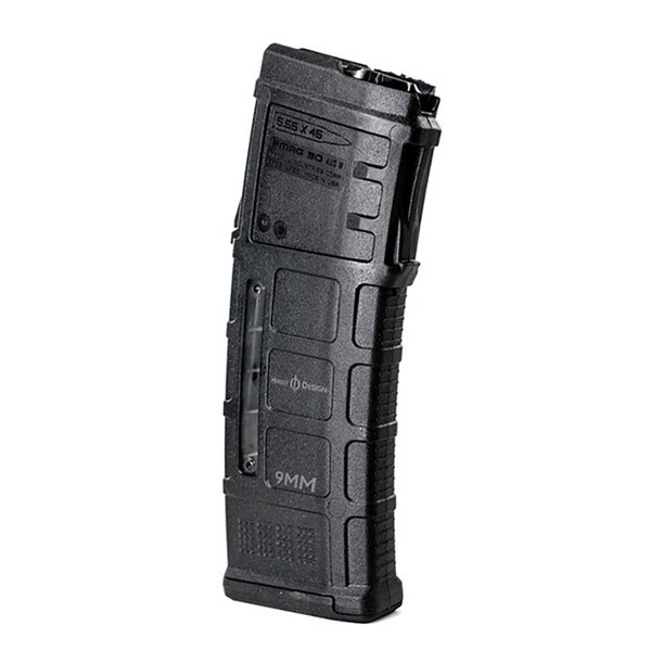 MAGAZINES AUG® HERESY DESIGN INC. MAGAZINE 30RD 9MM LUGER FOR STEYR AUG ...