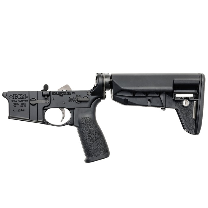 AR-15 BRAVO COMPANY COMPLETE WIDEBODY LOWER RECEIVER WITH MOD-2-SOPMOD ...
