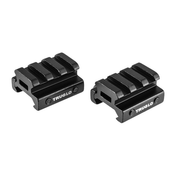 TRUGLO 1/2" 2 PIECE PICATINNY RISER MOUNT - Brownells Norge