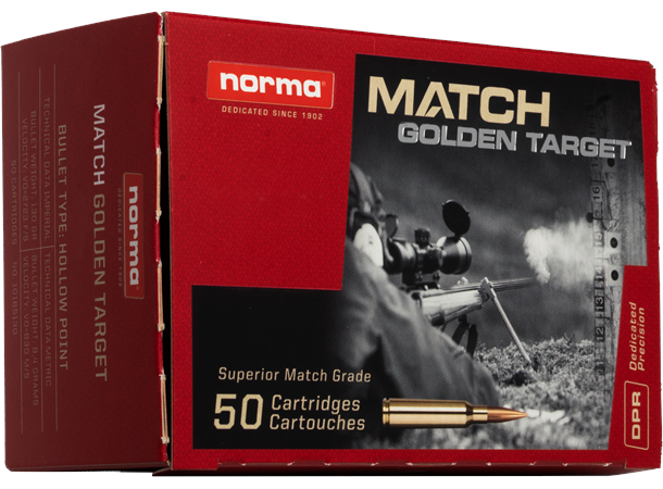 skytterlagsammunisjon Norma Golden Target 308 Win 150gr /9.7 gram ...